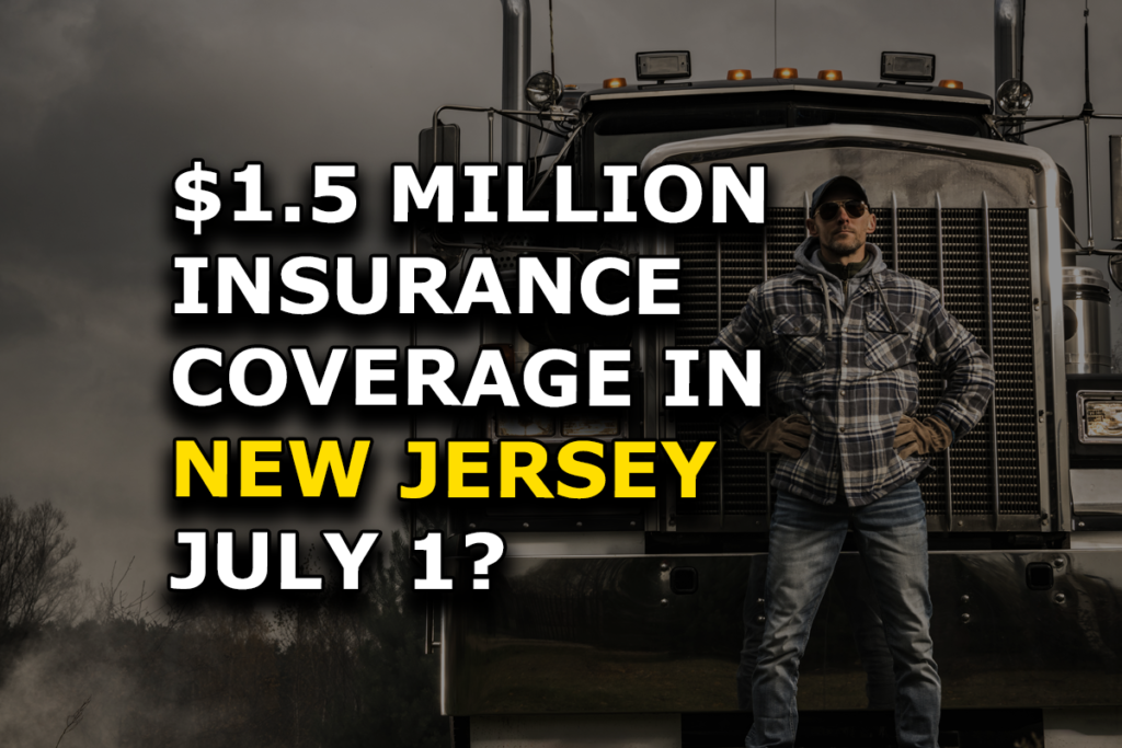 New Jersey Law Raises Minimum Commercial Insurance Limit